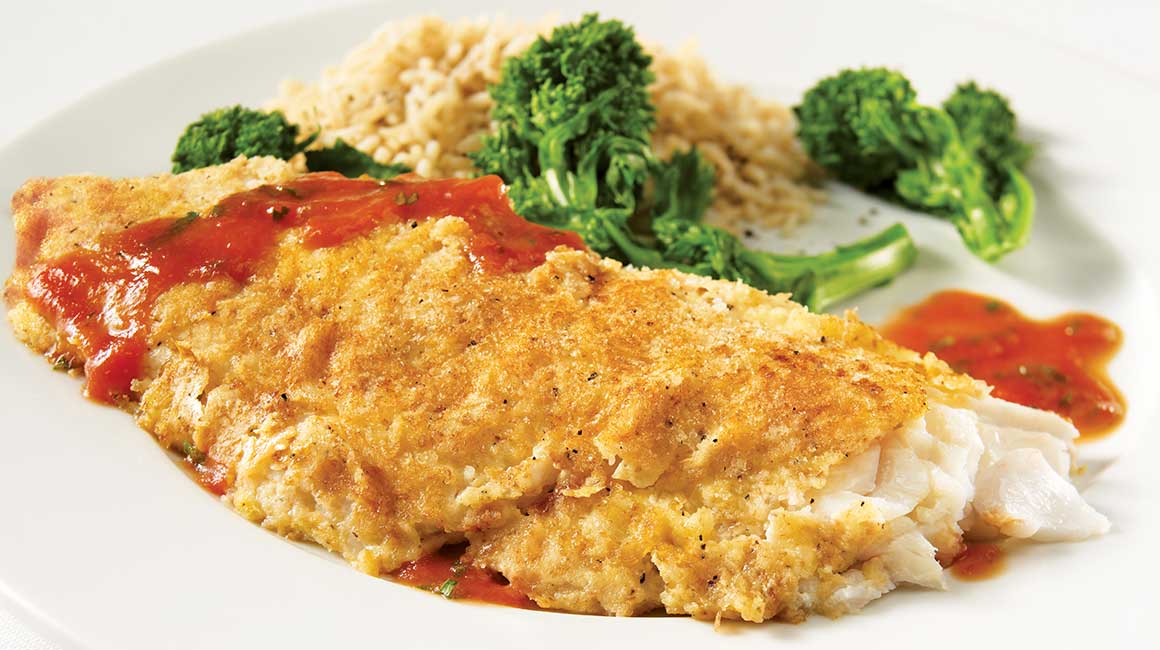 Parmesan-crusted haddock | IGA Recipes